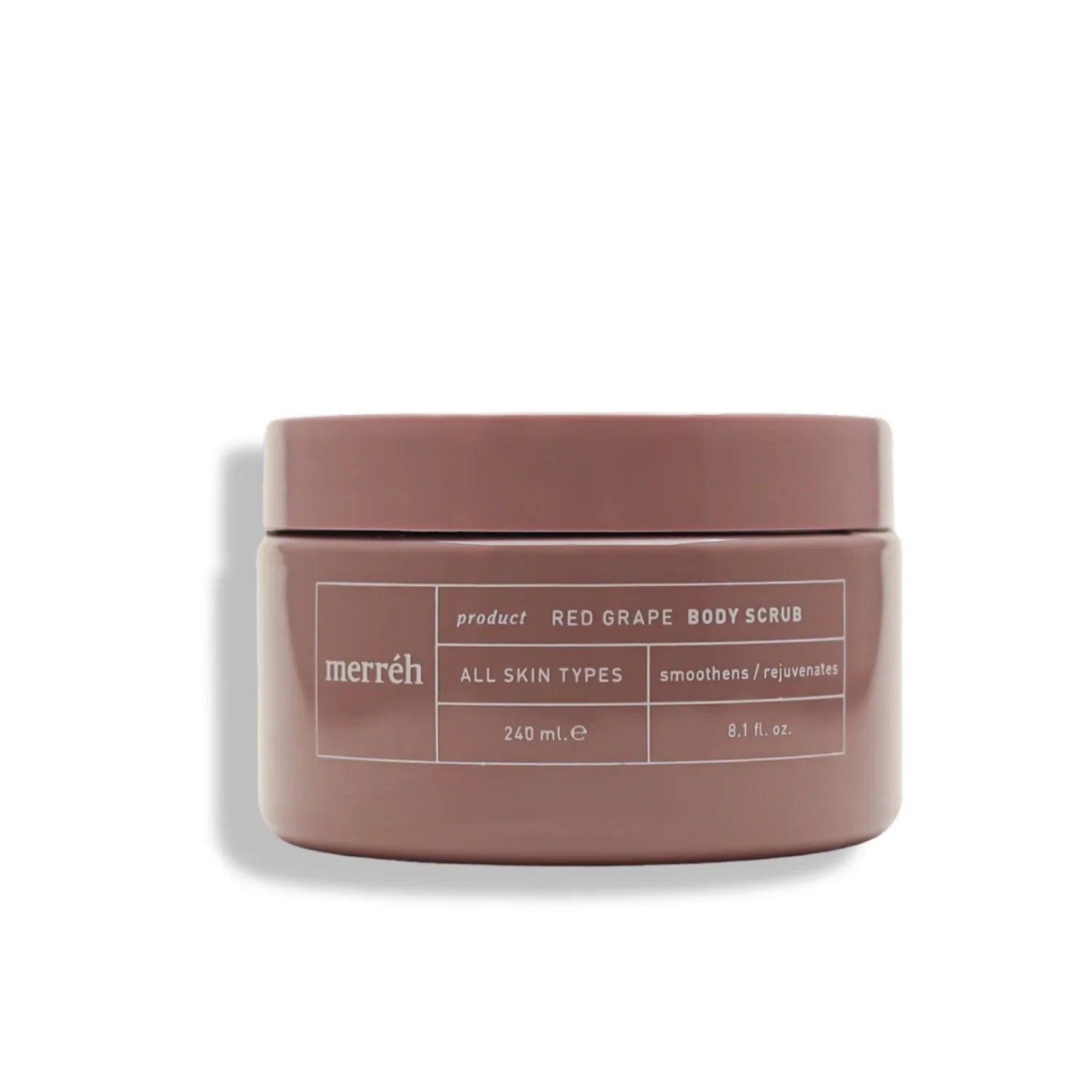 RED GRAPE Body scrub | merréh – Merréh Paris